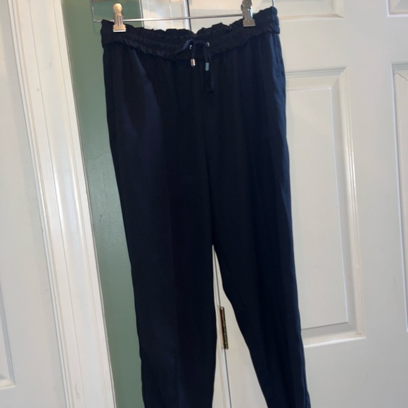 Zara | Pants & Jumpsuits | Zara Black Drawstring Pants Small | Poshmark
